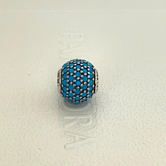 Pandora | Jewelry | New Pandora Essence Wisdom Turquoise Charm | Poshmark